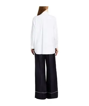 Burberry Minimalist Solid-color Long-sleeve Shirt