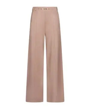 Liu Jo Chain Detail Wide-leg Trousers