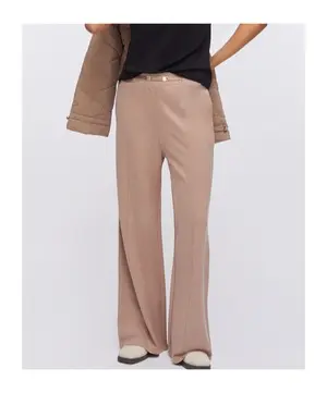 Liu Jo Chain Detail Wide-leg Trousers