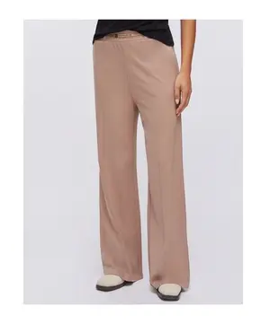 Liu Jo Chain Detail Wide-leg Trousers