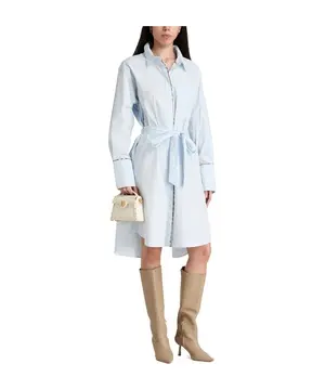 Burberry Belted Shirt Dress