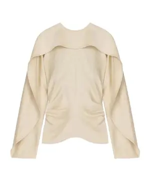 Nanushka Jamille Top - Nude