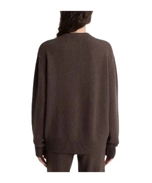 SPORTY  RICH V-neck Embroidered-logo Sweater