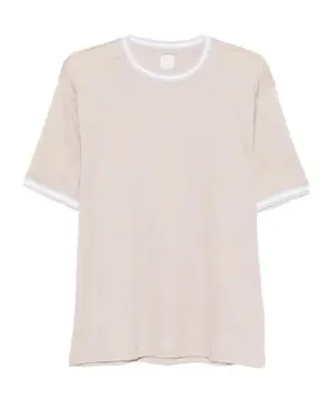 Eleventy Short Sleeves T-shirt - Pink