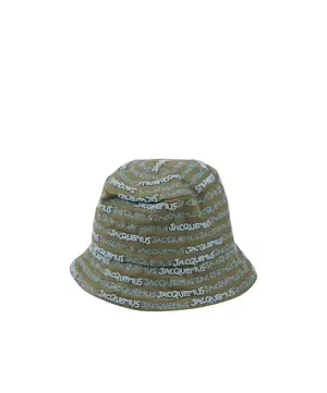 Jacquemus Printed Fisherman's Hat - Green