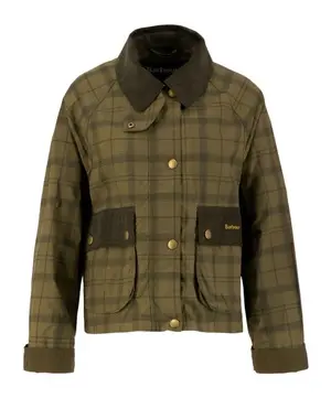 Barbour B.li Crop Beadnell Ld63 - Green