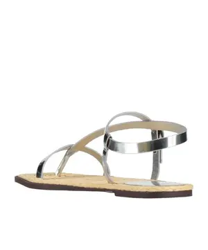 FARM RIO Metallic Leather Sandals