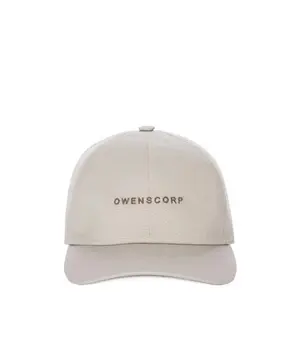 Rick Owens Embroidered Baseball Cap - Pearl/dust