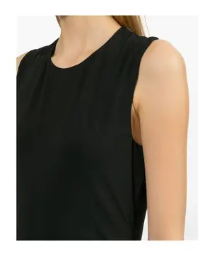 Helmut Lang Asymmetrical Draped Maxi Dress