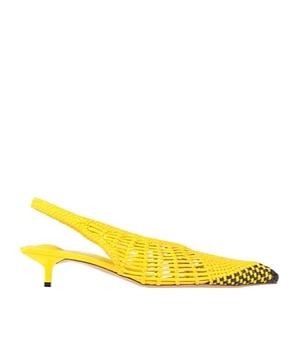 Jacquemus Two-tone Slingback High Heels