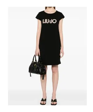 Liu Jo Logo-embellished Mini Dress