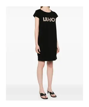 Liu Jo Logo-embellished Mini Dress