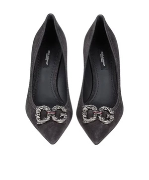Dolce & Gabbana Embellished Pointed Toe Stiletto Heel Pumps