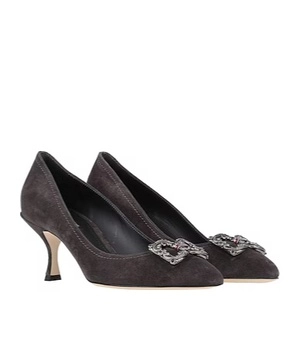 Dolce & Gabbana Embellished Pointed Toe Stiletto Heel Pumps