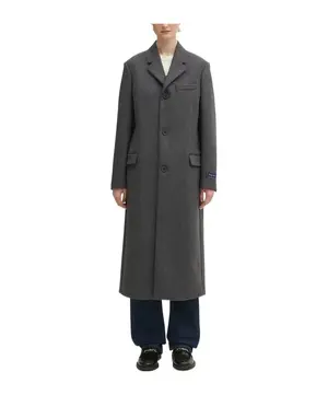 SPORTY  RICH Sporty & Rich Long Button Coat