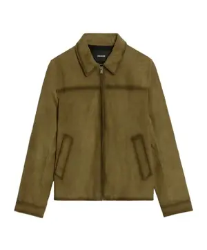 Zadig&Voltaire Loumy Daim Zip Jacket