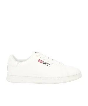 DIESEL® Low Top Lace-up Leather Sneakers