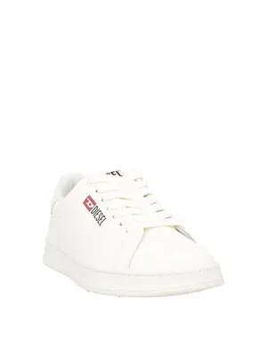 DIESEL® Low Top Lace-up Leather Sneakers