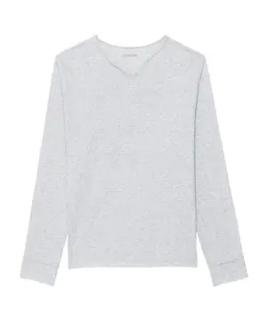 Zadig&Voltaire Monsatir Henley Button-detail T-shirt - White