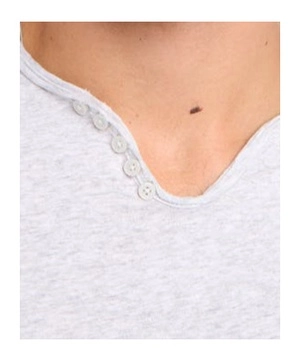 Zadig&Voltaire Monsatir Henley Button-detail T-shirt