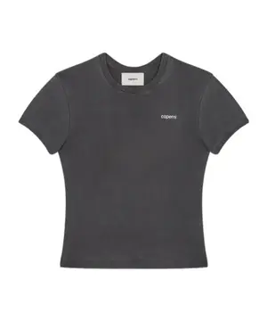 Coperni Logo-print Cropped T-shirt