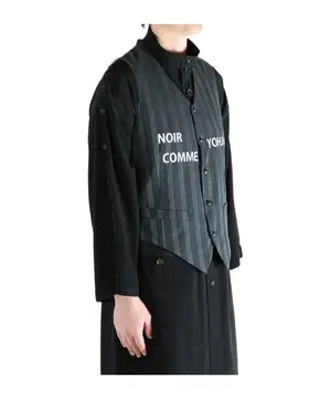 Yohji Yamamoto Striped Vest