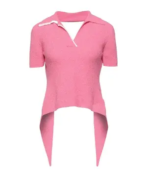 Jacquemus Solid-color Knit Top - Pink