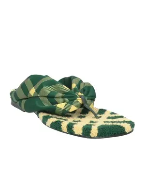 Burberry Checked Slippers