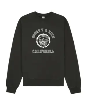 SPORTY  RICH Sporty & Rich California Emblem Crewneck Sweatshirt