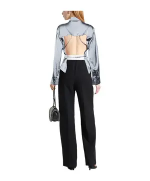 Jacquemus Solid-colored Satin Shirt