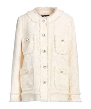 Dolce & Gabbana Minimalist Singlebreasted Coat - White