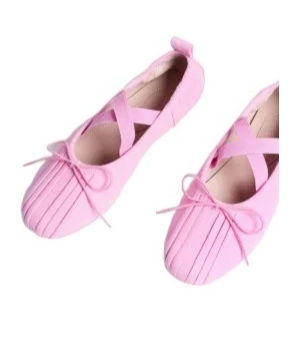 Simone Rocha Pleated Ballet Flat