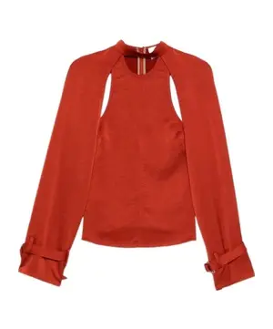 Nanushka Detachable Bolero Tank Top - Red