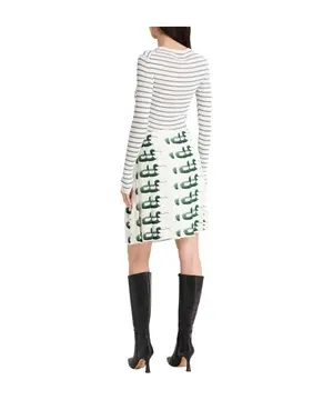 Burberry Printed Skirt