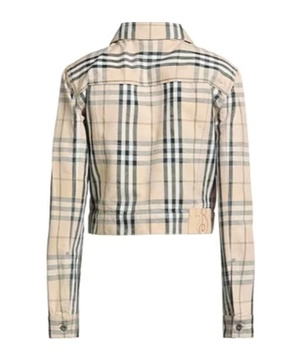 Burberry Classic Plaid Gabardine Jacket