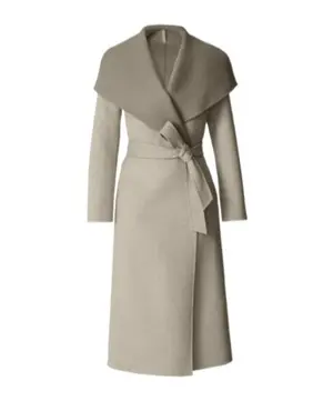 Mackage Shawl Collared Belted Coat