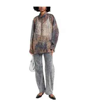 DIESEL® Multicolor Long-sleeve Shirt