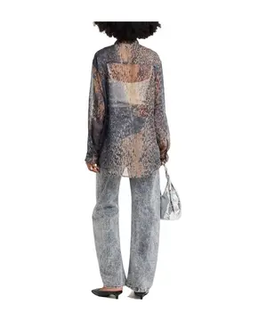 DIESEL® Multicolor Long-sleeve Shirt