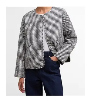 Barbour B.li Cashel Check Quilted Jacket