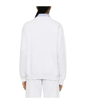 SPORTY  RICH Sporty & Rich Heritage Yankees Serif Sweatshirt