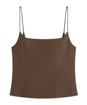 ST. AGNI Silk Cami Top