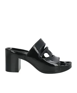 DIESEL® Simple Rubber Slippers - Black