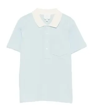 A.p.c. Half-button Polo Top - Blue