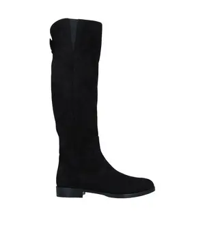 Dolce & Gabbana Solid Color Over-the-knee Boots - Black