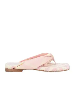 Burberry Checkered Flip Flops