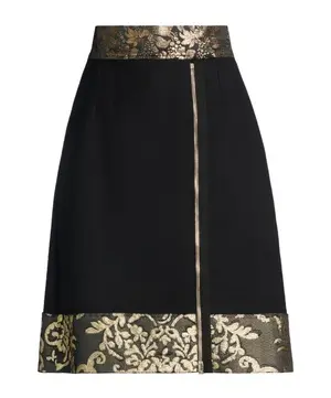 Dolce & Gabbana Two-tone Metal Mini Skirt