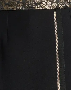 Dolce & Gabbana Two-tone Metal Mini Skirt