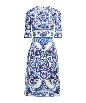Dolce & Gabbana Midi Dresses - Blue