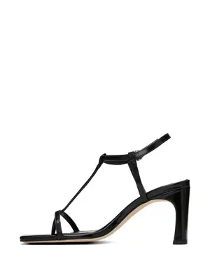 AeydĒ Hilma Leather Crisscross Sandals