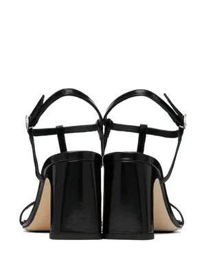 AeydĒ Hilma Leather Crisscross Sandals